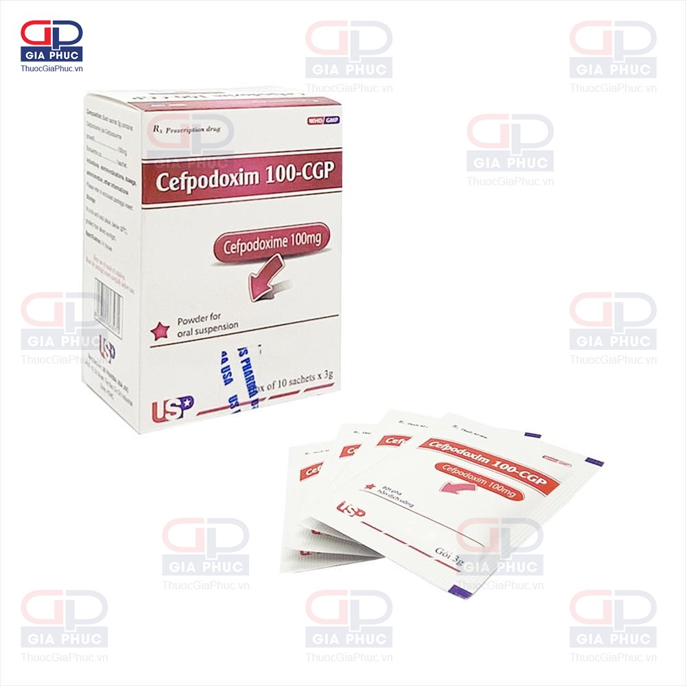 Cefpodoxim 100 CGP h10g3gr US Pharma USA